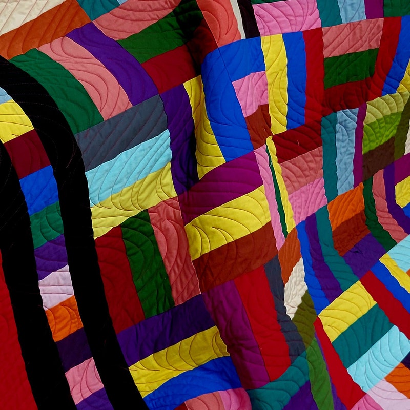 Primary Color Quilt - Etsy