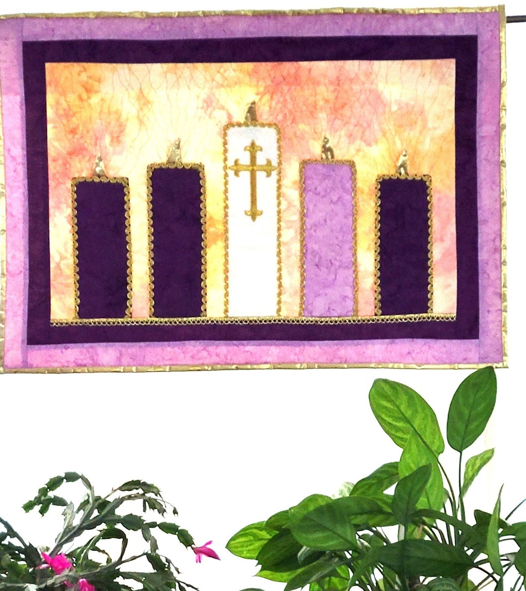 Project KIT to Create Your ADVENT WREATH Wallhanging and Add a Special ...