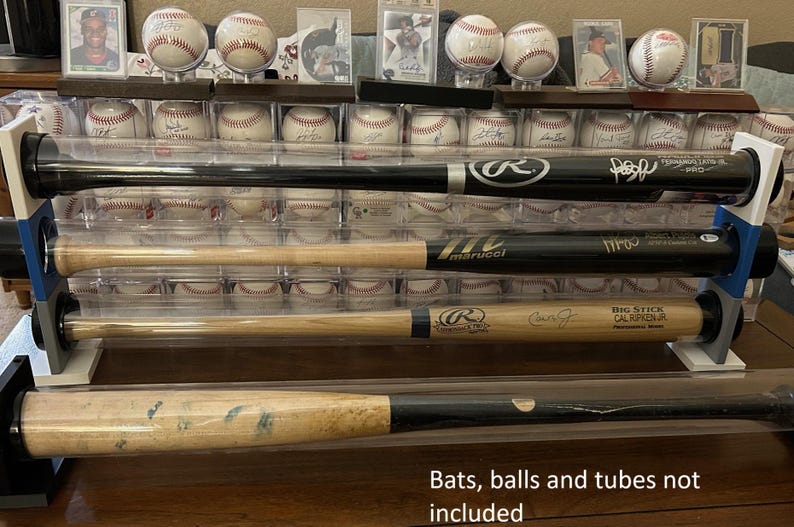 Baseball Bat in Tube Display Stand - Etsy