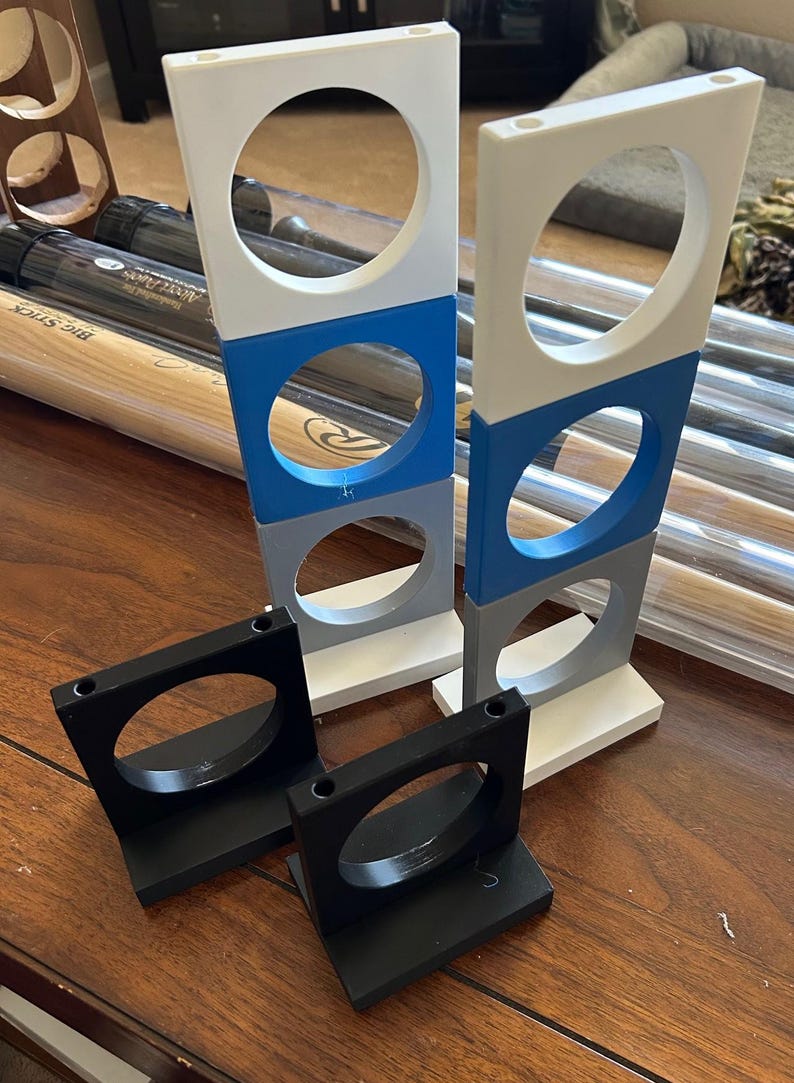 Baseball Bat in Tube Display Stand - Etsy