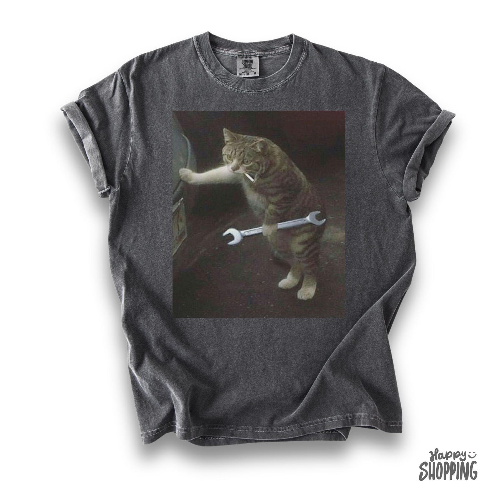 Comfort Colors Cat Meme Shirt, Parody Sweatshirt, Viral Tees, Funny ...
