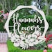 Flower Memorial Hanging Garden Sign - Etsy