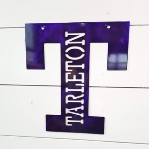 Tarleton State University Tarleton T Sign - Etsy