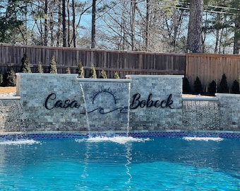 Pool Sign - Etsy
