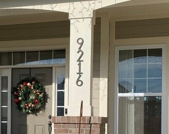 Tree of Life Family Address Sign Metal Powder Coated House | Etsy
