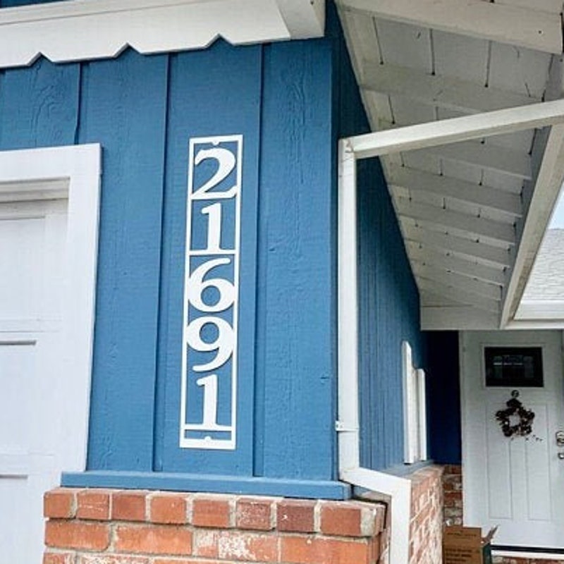 House Numbers Yard Sign - Etsy