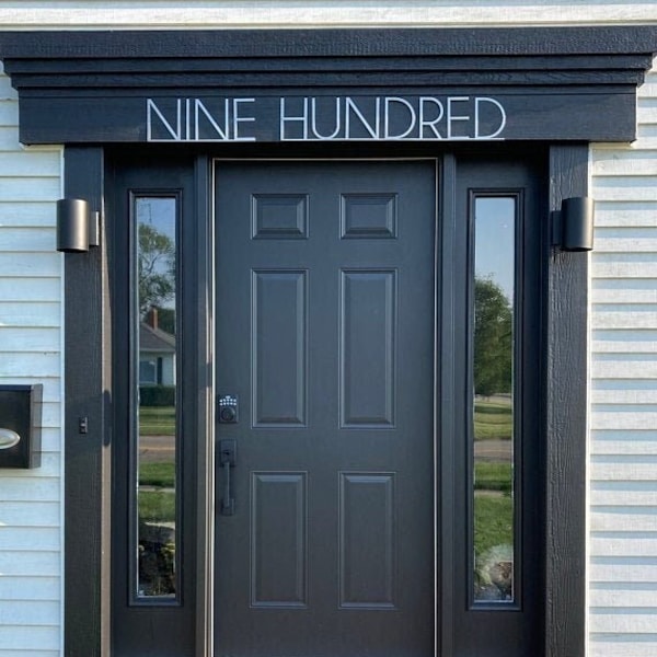 Modern House Letters - Etsy