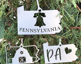 Metal Pennsylvania State Sign - Etsy