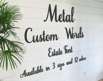 Decorative Words | Etsy