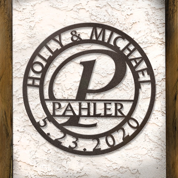 Metal Name Sign - Etsy