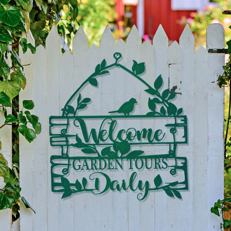 Welcome to My Garden - Etsy