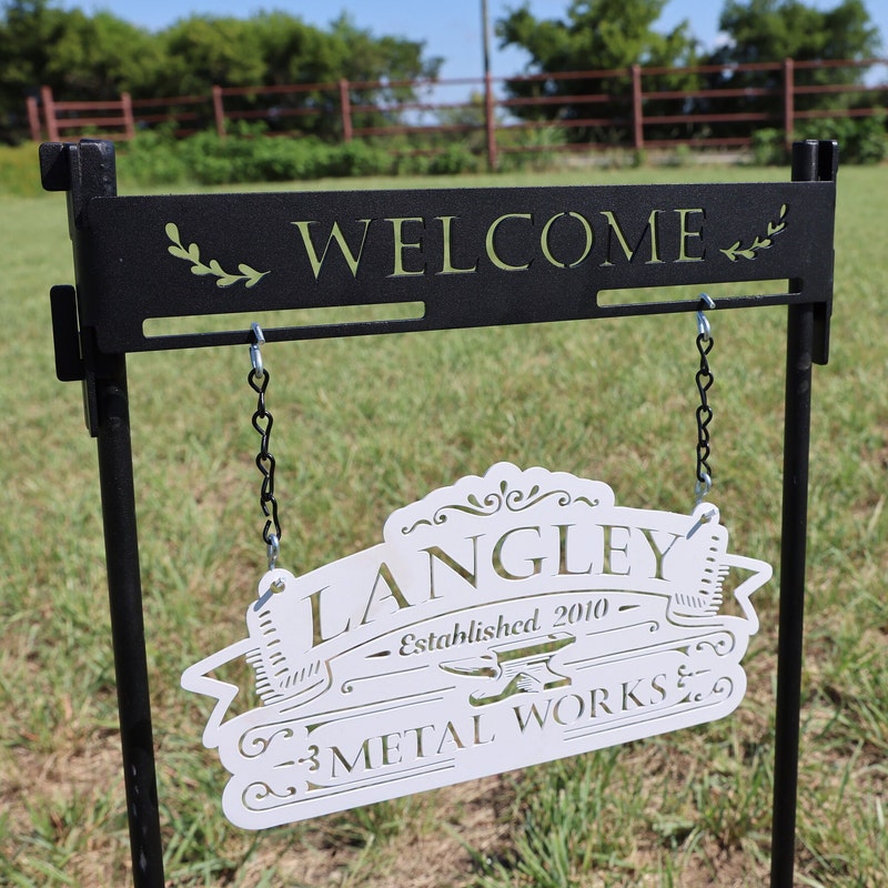 Outdoor Welcome Sign - Etsy