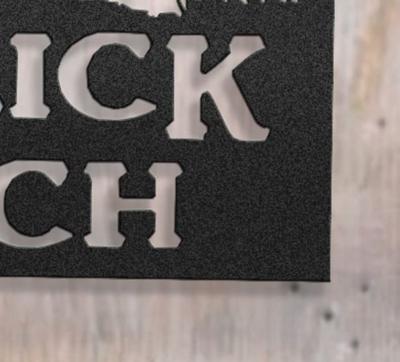 Custom Metal Highland Cattle Sign Indoor or Outdoor Highland - Etsy