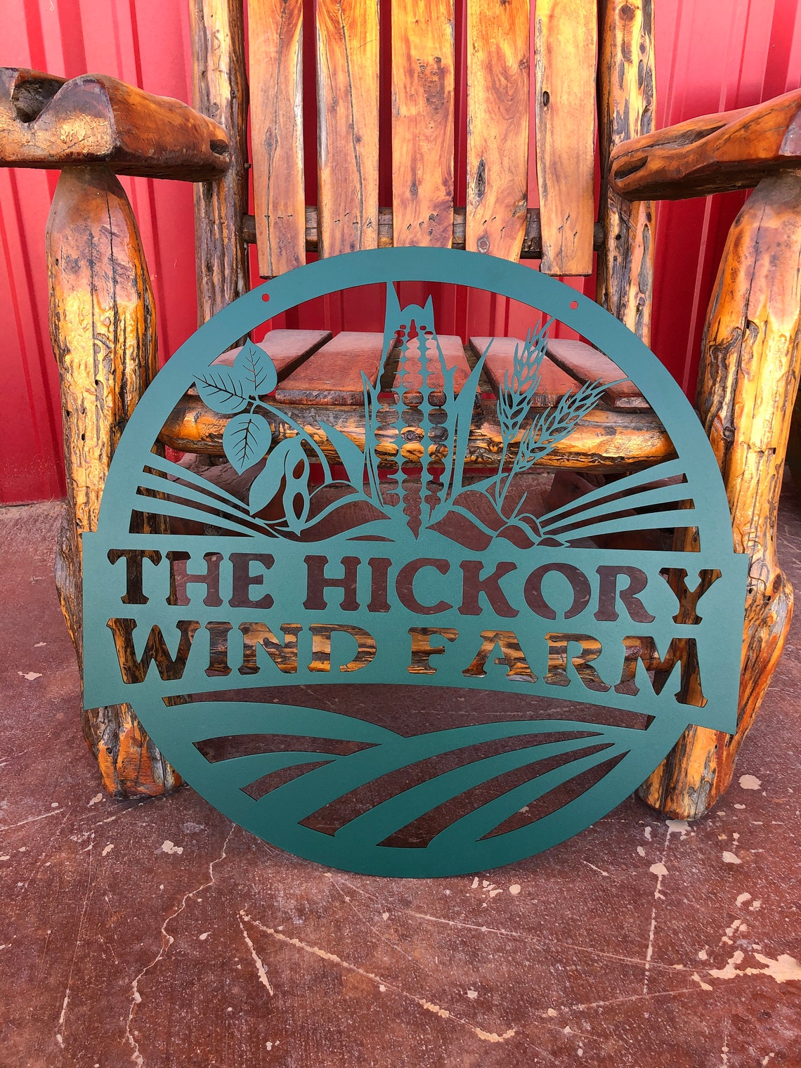 Custom Family Farm Sign Personalized Metal Vegetable Garden - Etsy