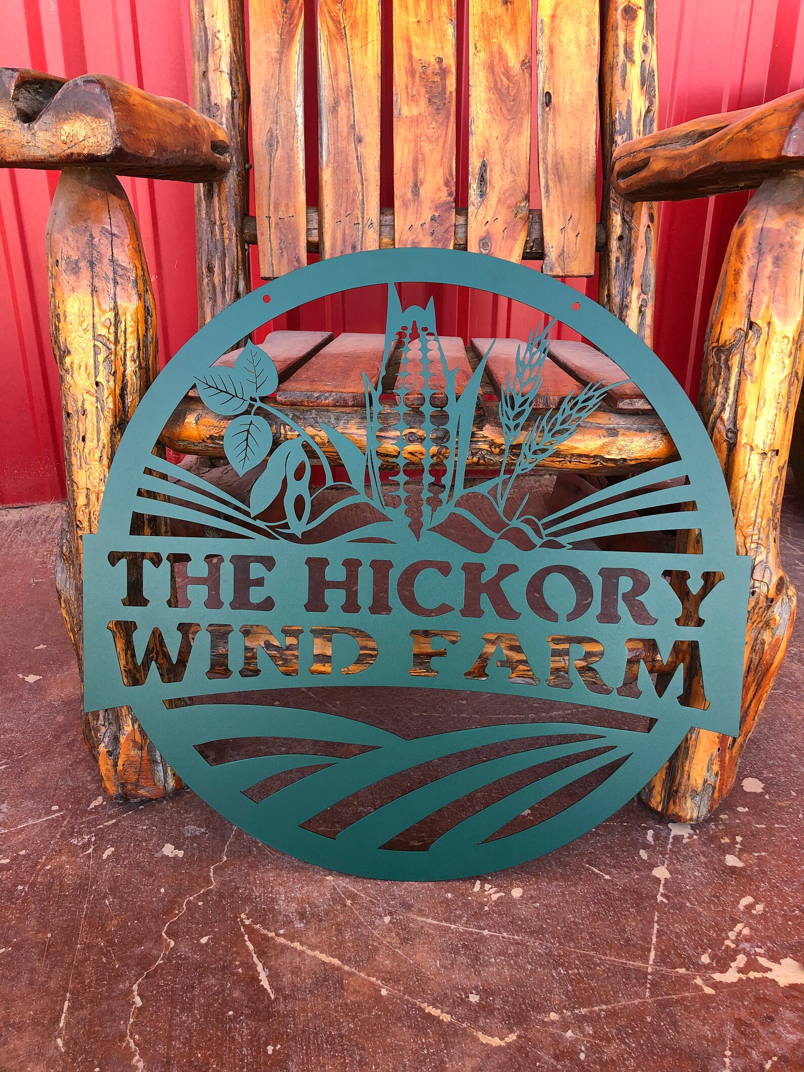 Custom Family Farm Sign Personalized Metal Vegetable Garden - Etsy