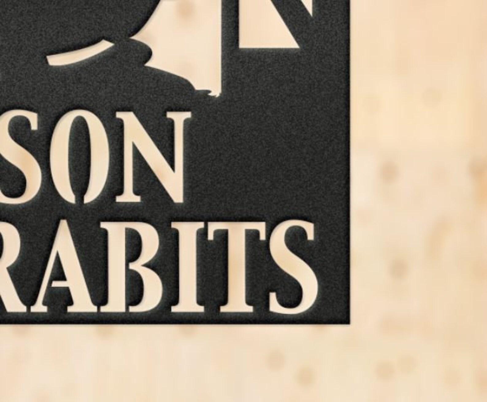 Show Rabbit 4h County Animal Plaque Sign Stall Marker | Etsy