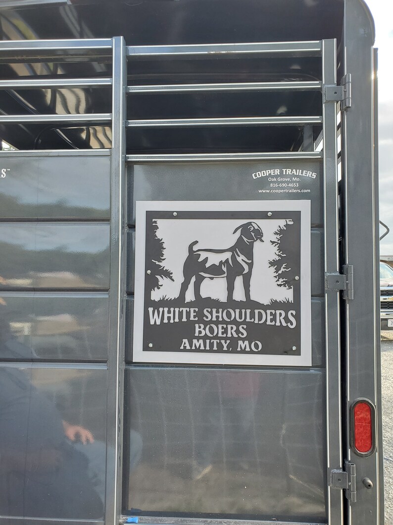 Boer Goat Farm Sign | Etsy