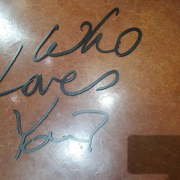 Custom Handwriting Sign - Etsy