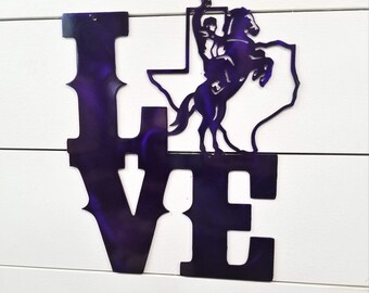 Tarleton State University Texan Rider Wall Decoration | Etsy