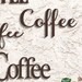 Coffee Word Sign, Coffee Bar Decor - Etsy