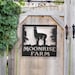 Alpaca Metal Custom Farm Sign Personalized With Your Name - Etsy