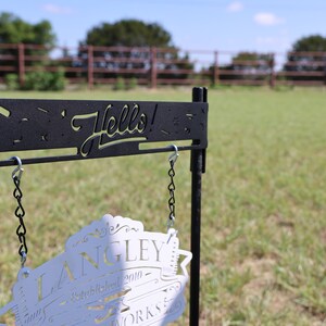 Heavy-duty Metal Sign Stand – Perfect for Signage and Business Displays ...