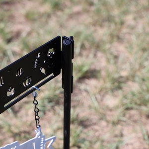 Decorative Hanging Metal Garden Sign Holder – Made by Langley Metal ...