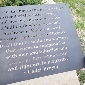 Custom Metal Family Quote Sign, 22" X 18" Personalized Home Wall ...