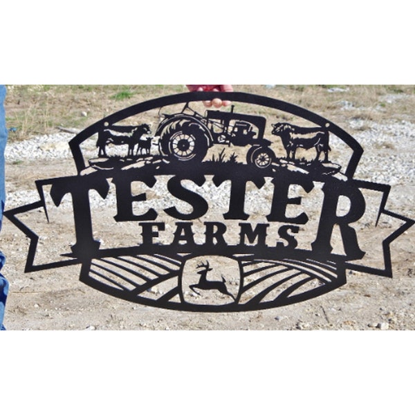 Metal Farm Signs - Etsy