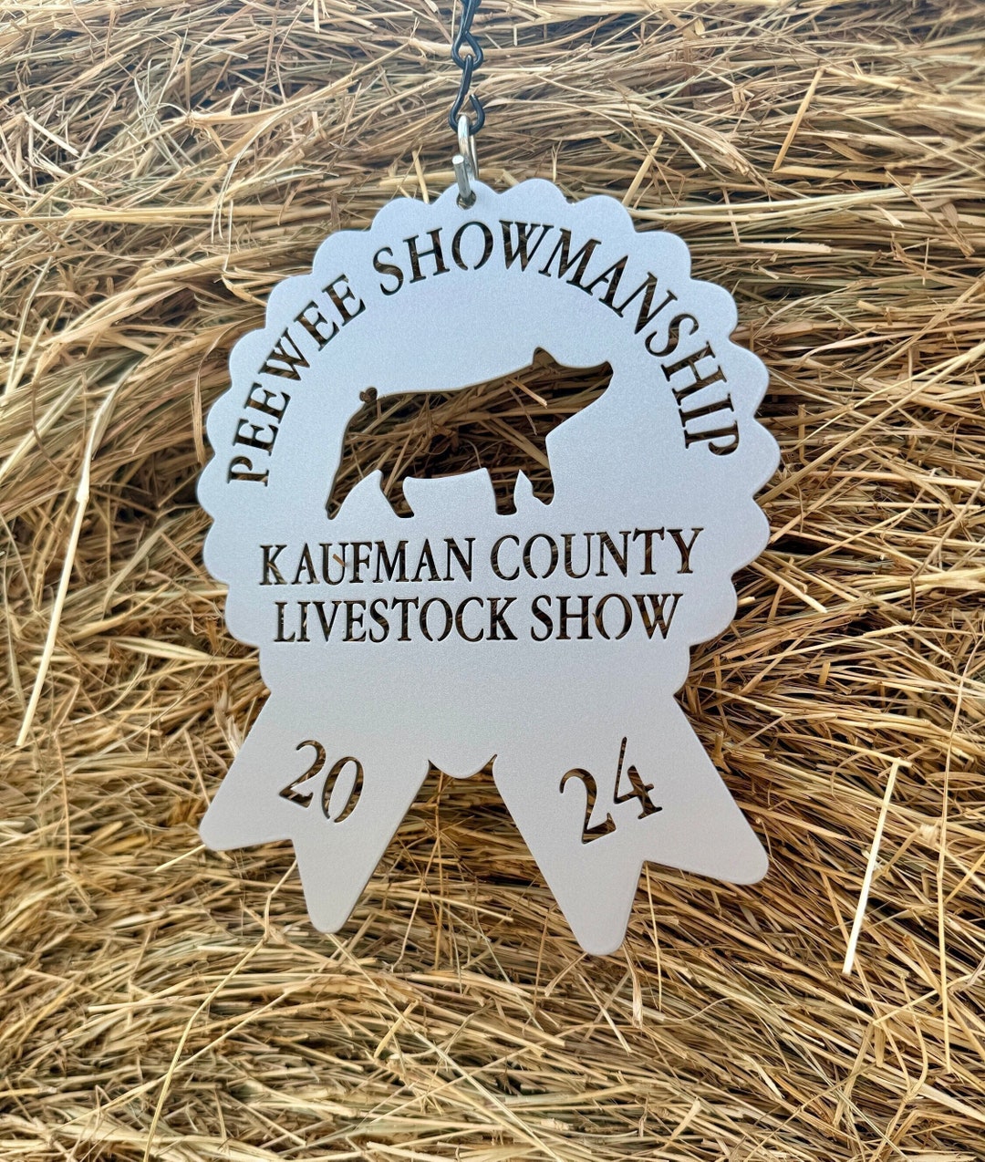Customizable Metal Livestock Award, Pick Your Breed Showmanship Awards ...