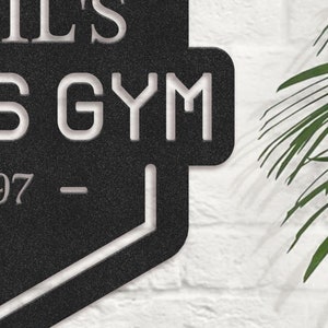 Custom Fitness Center Sign, Personalized Gym Sign - Etsy