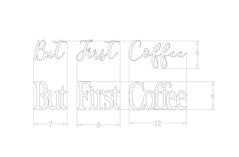 But First Coffee Sign Coffee Bar Decorations - Etsy