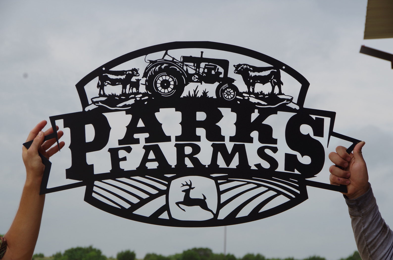 Row Crop Family Metal Farm Sign Outdoor Farming Tractor Sign - Etsy