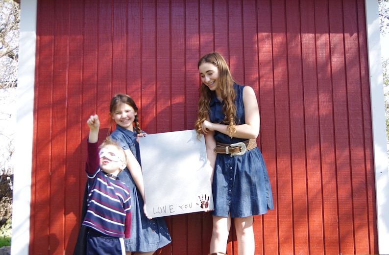 Handwritten Metal Message Art Board Use Your Own Handwriting | Etsy