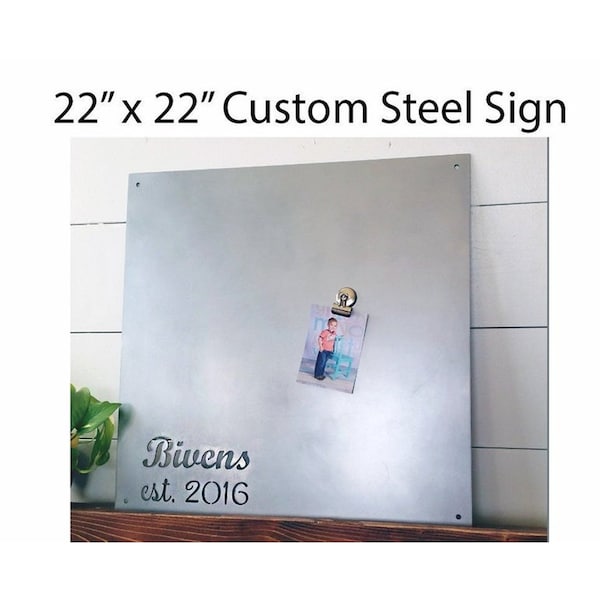 Framed Magnet Board - Etsy