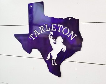 Hey Oscar P Metal Sign Tarleton State University Metal Sign | Etsy
