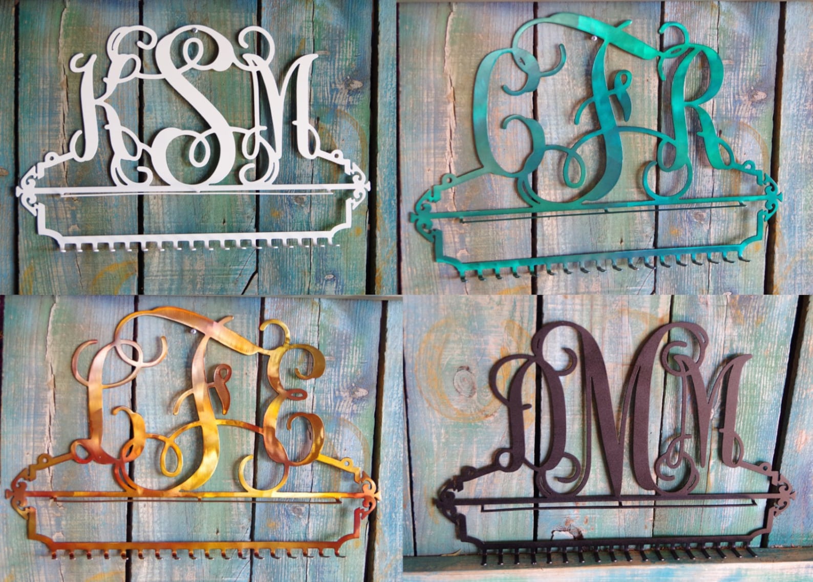 Personalized Monogram Jewelry Holder Display Organizer and - Etsy