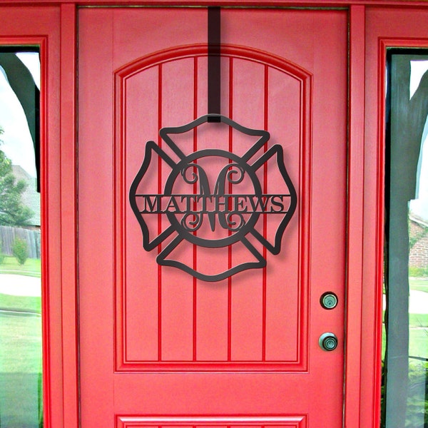 Firefighter Sign - Etsy