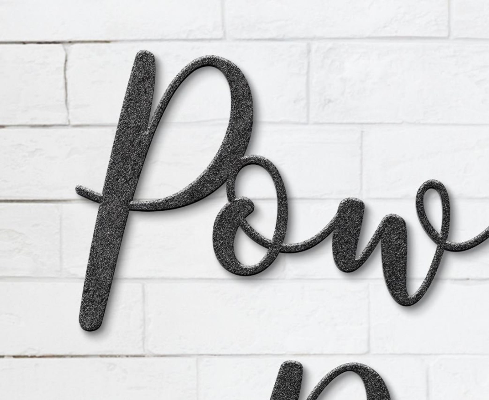 Powder Room Metal Wall Signs Guest Bath Decoration - Etsy