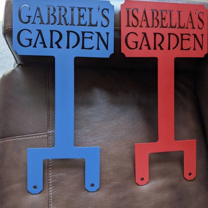 Custom Mini Garden Sign Personalized Garden Stake Sign - Etsy
