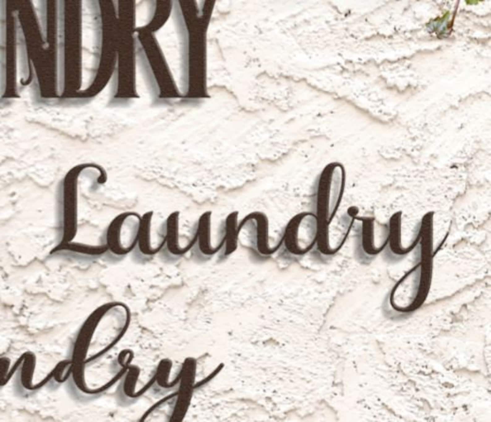 Laundry Room Decor Laundry Sign | Etsy
