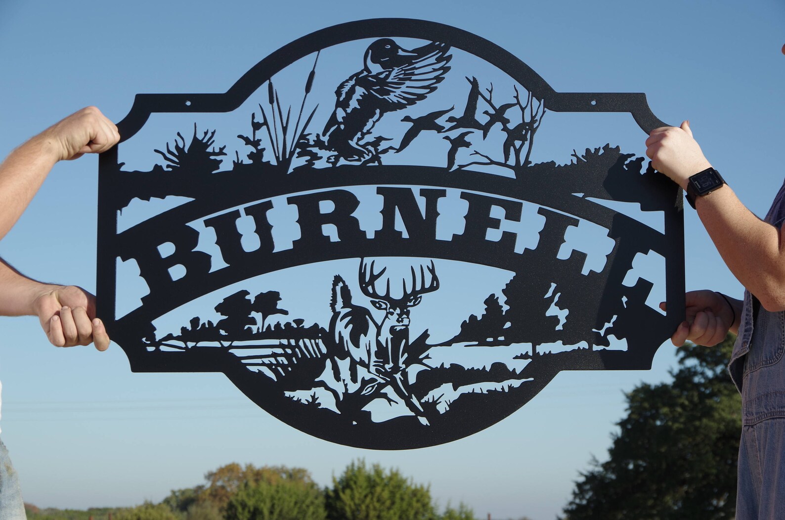 Great Outdoors Custom Wildlife Sign Wildlife Metal Art - Etsy