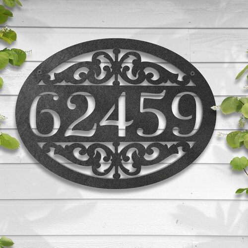 Large Address Sign Address Sign House Number Address | Etsy