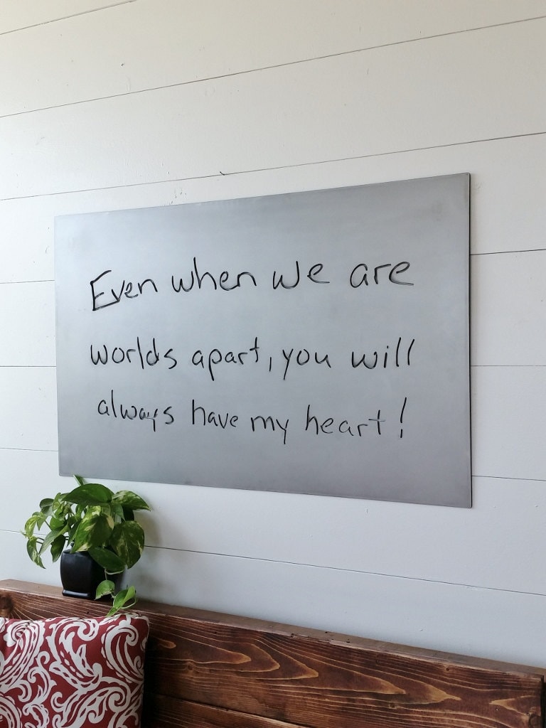 Metal Sign With YOUR Handwriting Custom Personalized - Etsy