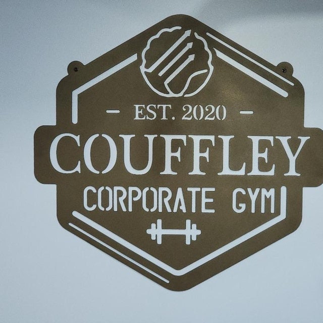 Custom Fitness Center Sign Personalized Gym Sign | Etsy