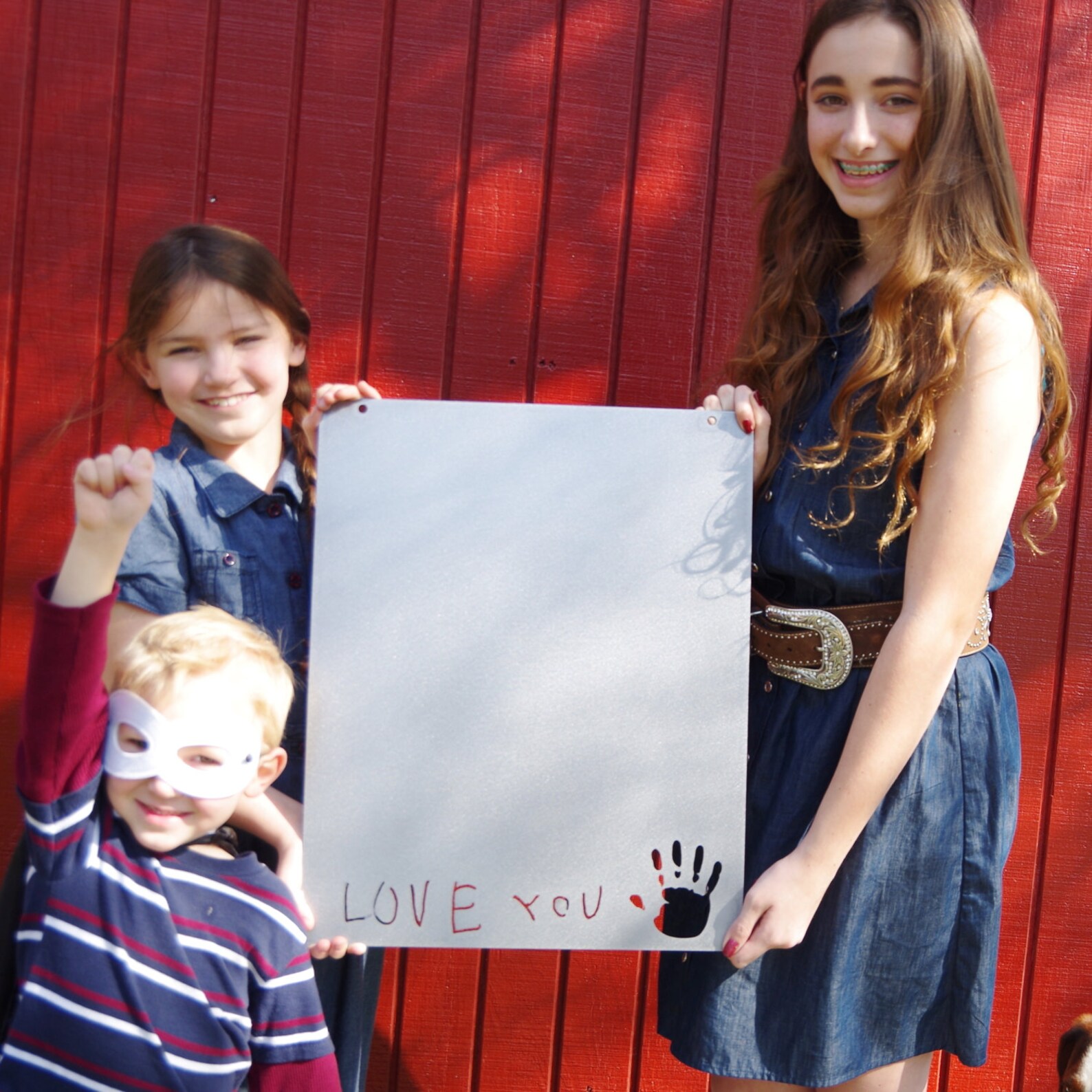 Handwritten Metal Message Art Board, Use Your Own Handwriting ...