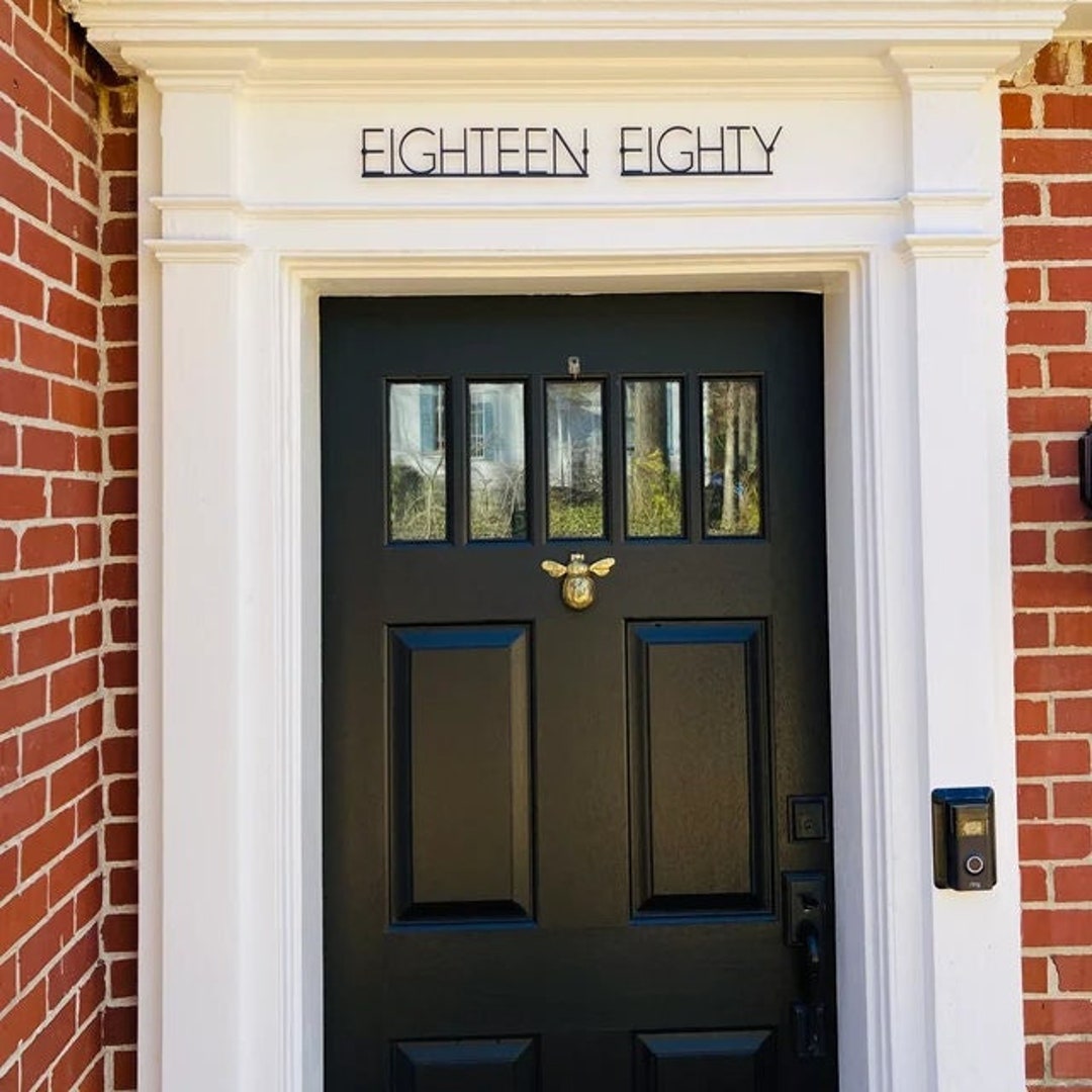 Custom House Numbers, Home Address Word Sign - Etsy