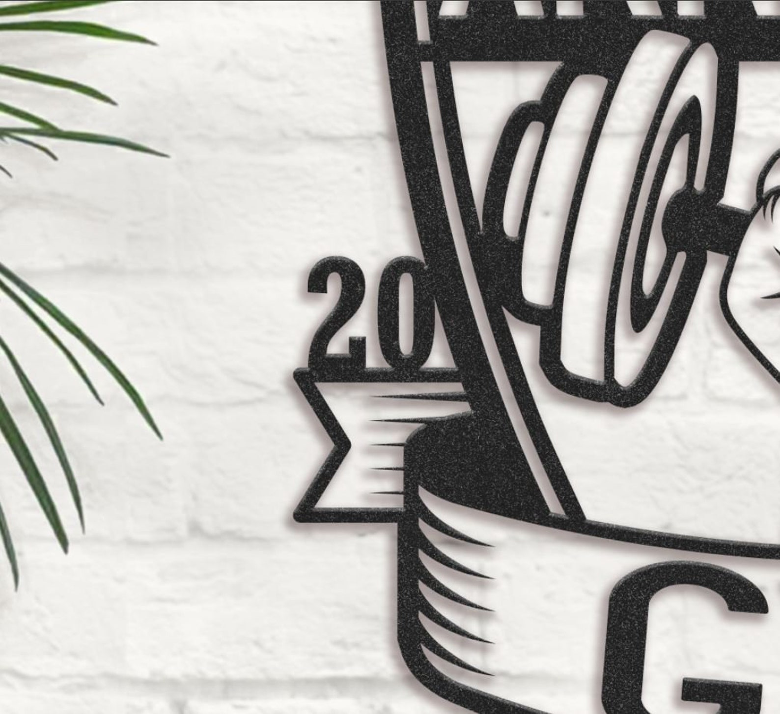 Custom Metal Home Gym Sign | Etsy