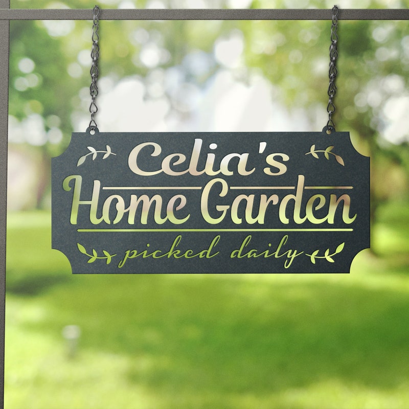 Hanging Metal Sign - Etsy