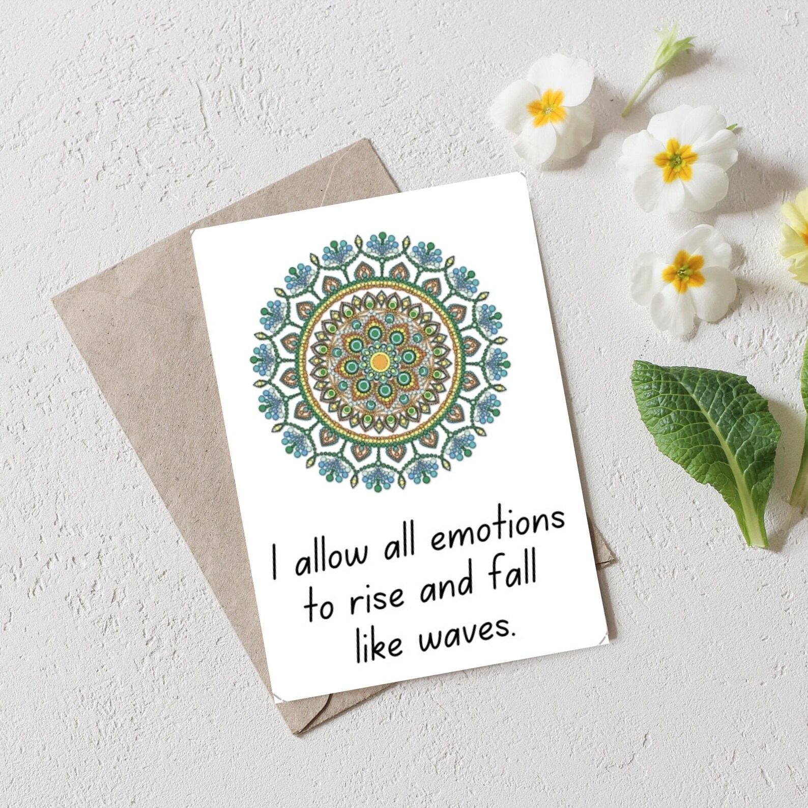 Mindfulness Affirmation Cards, Printable Mindfulness Affirmations ...